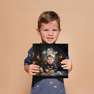 Boy's Happy Haunted House - Wonder Wraps