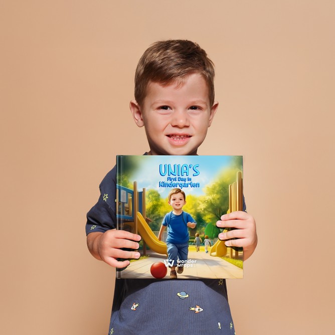 Boy's First Day in Kindergarten - Wonderwraps