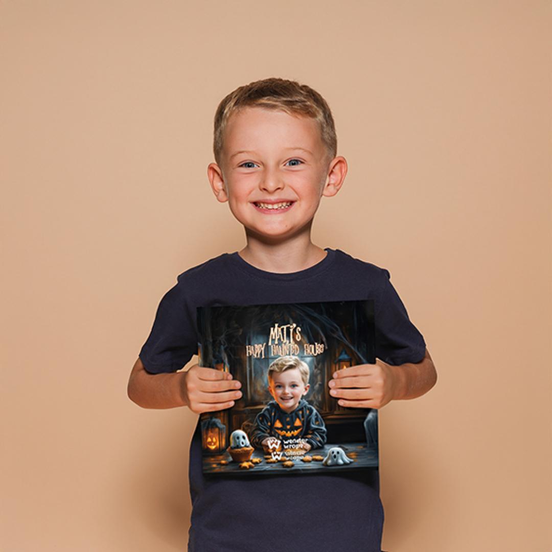 Boy's Happy Haunted House - Wonder Wraps