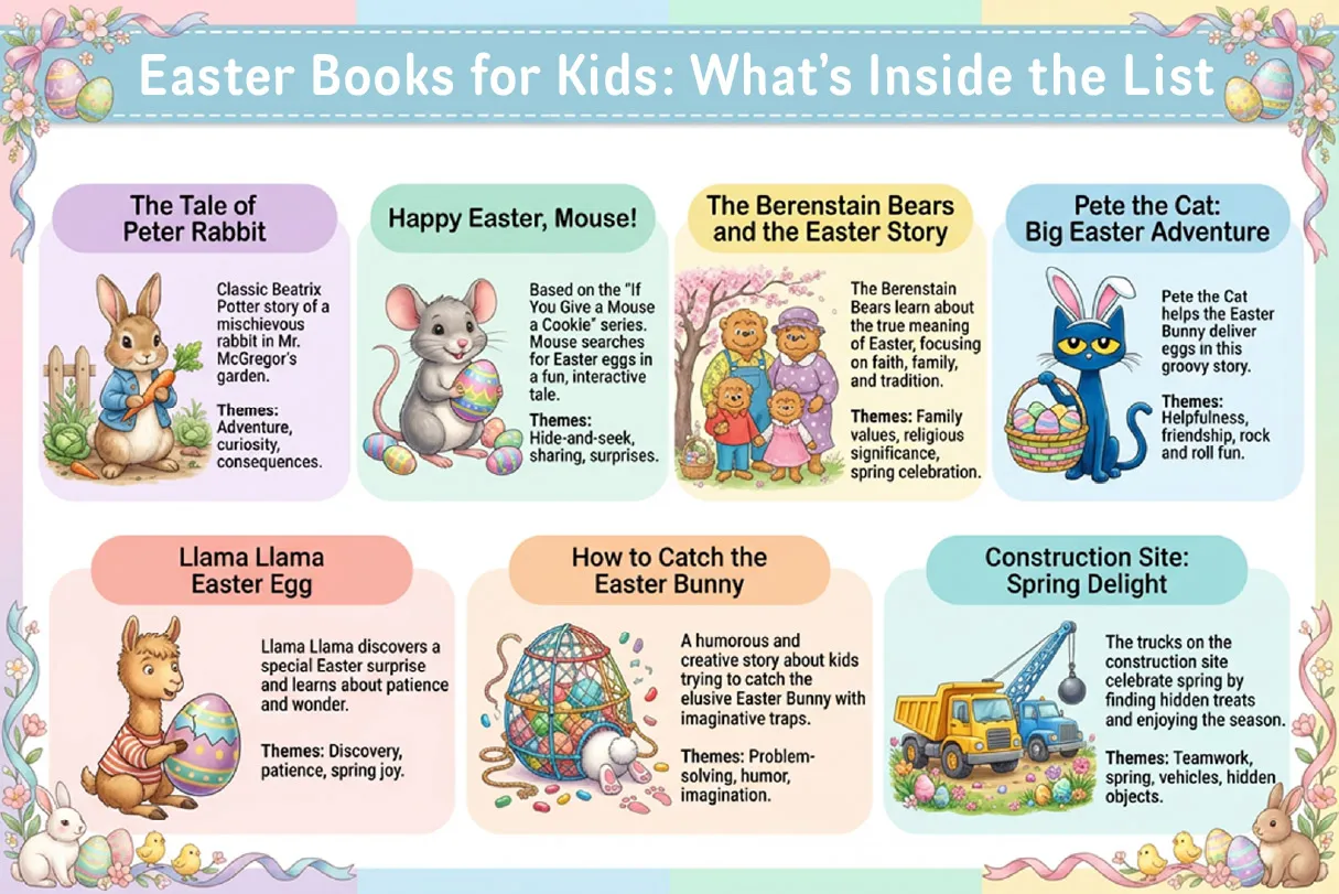 Fun Easter Books for Kids of All Ages - Wonder Wraps